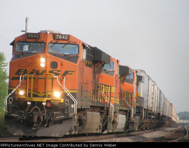 BNSF 7642 BNSF Aurora Sub.